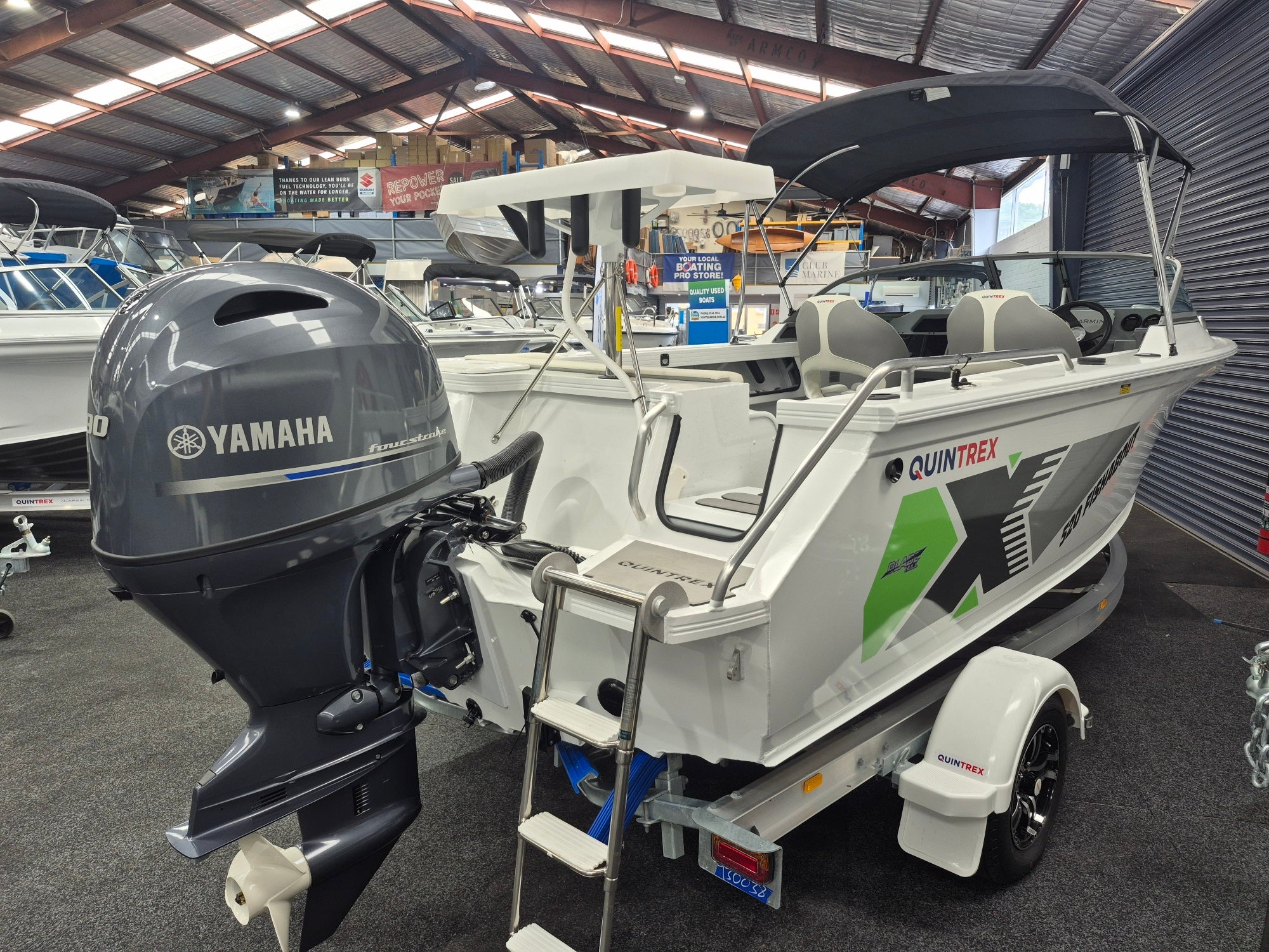 Quintrex 520 Fishabout with 90hp Yamaha – Hunts Marine