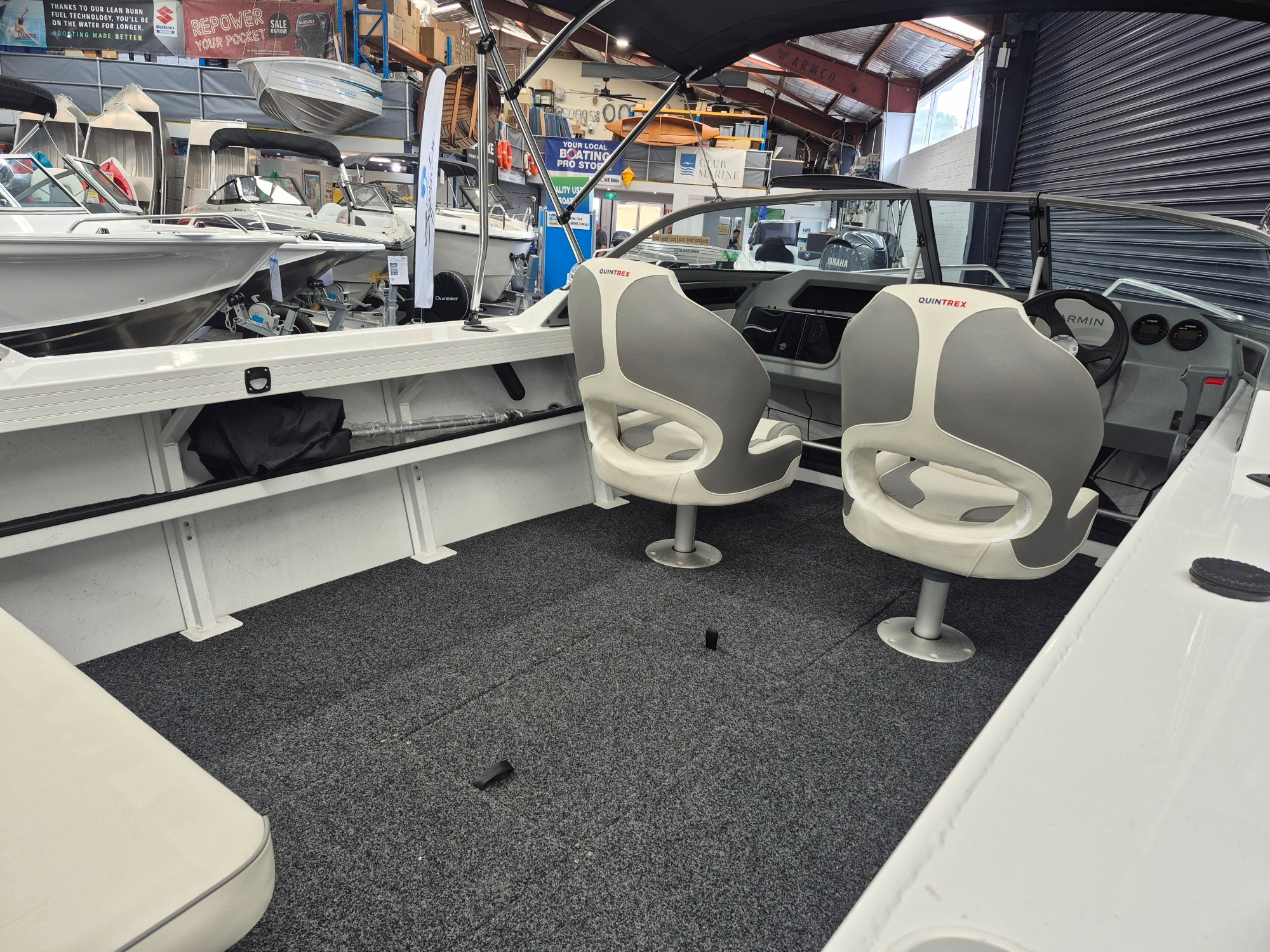 Quintrex 520 Fishabout with 90hp Yamaha – Hunts Marine