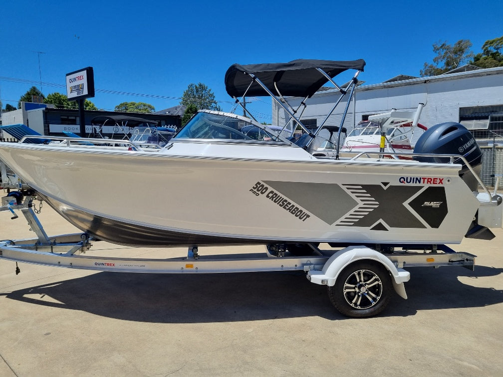 Quintrex 500 Cruiseabout PRO with 90hp Yamaha – Hunts Marine