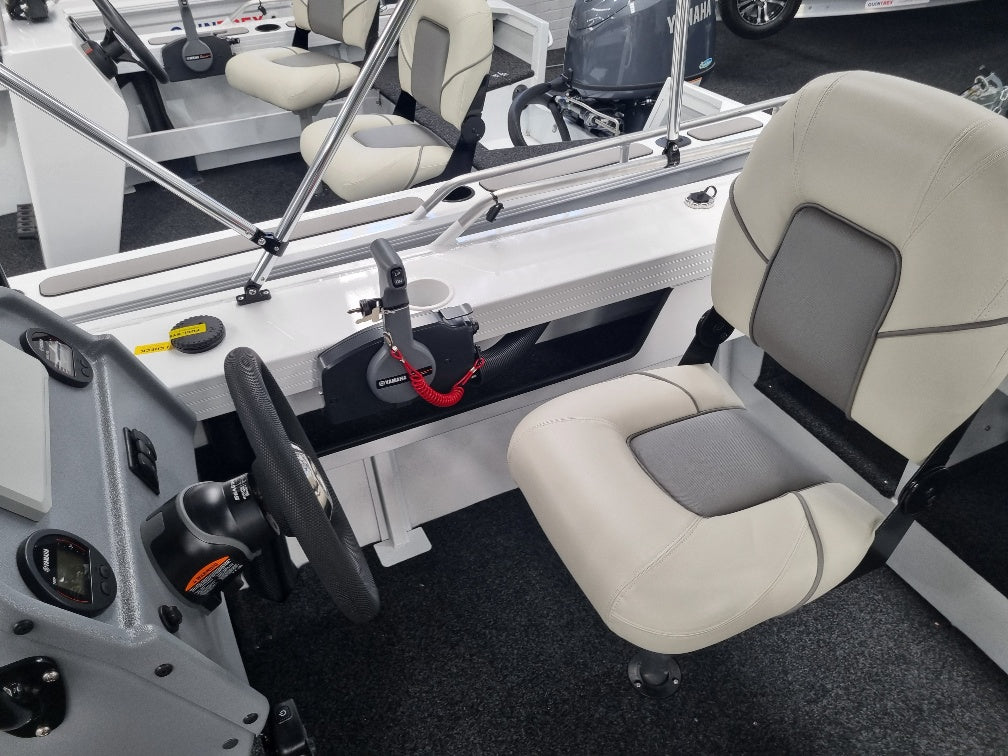 Quintrex 500 Topender PRO with 90hp Yamaha – Hunts Marine