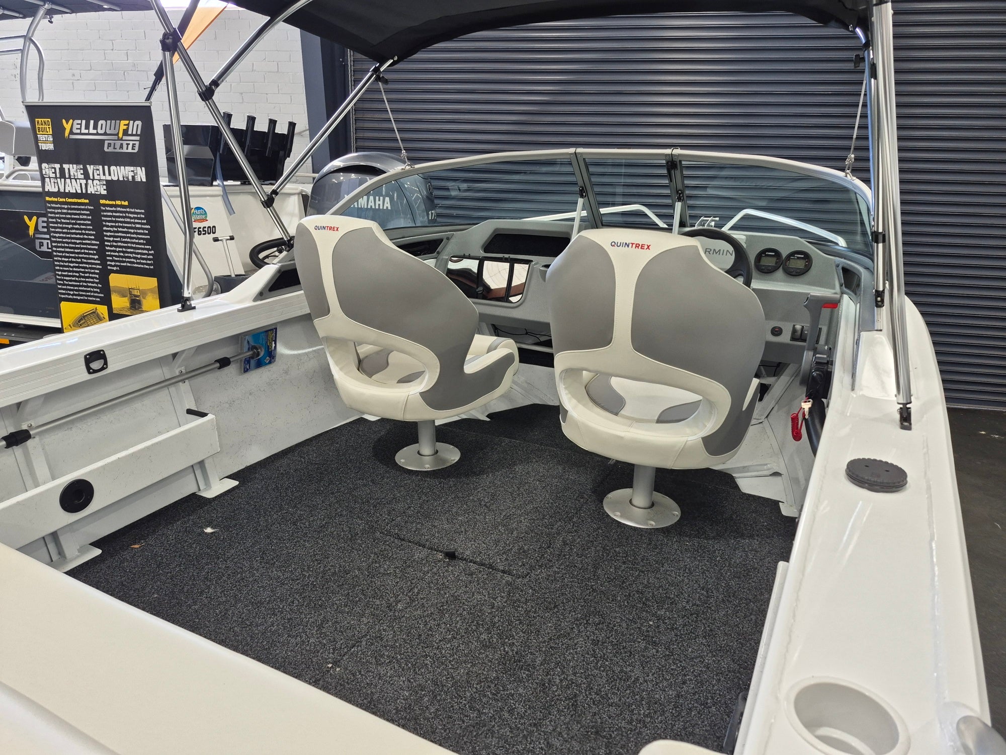 Quintrex 450 Fishabout with 60hp Yamaha – Hunts Marine