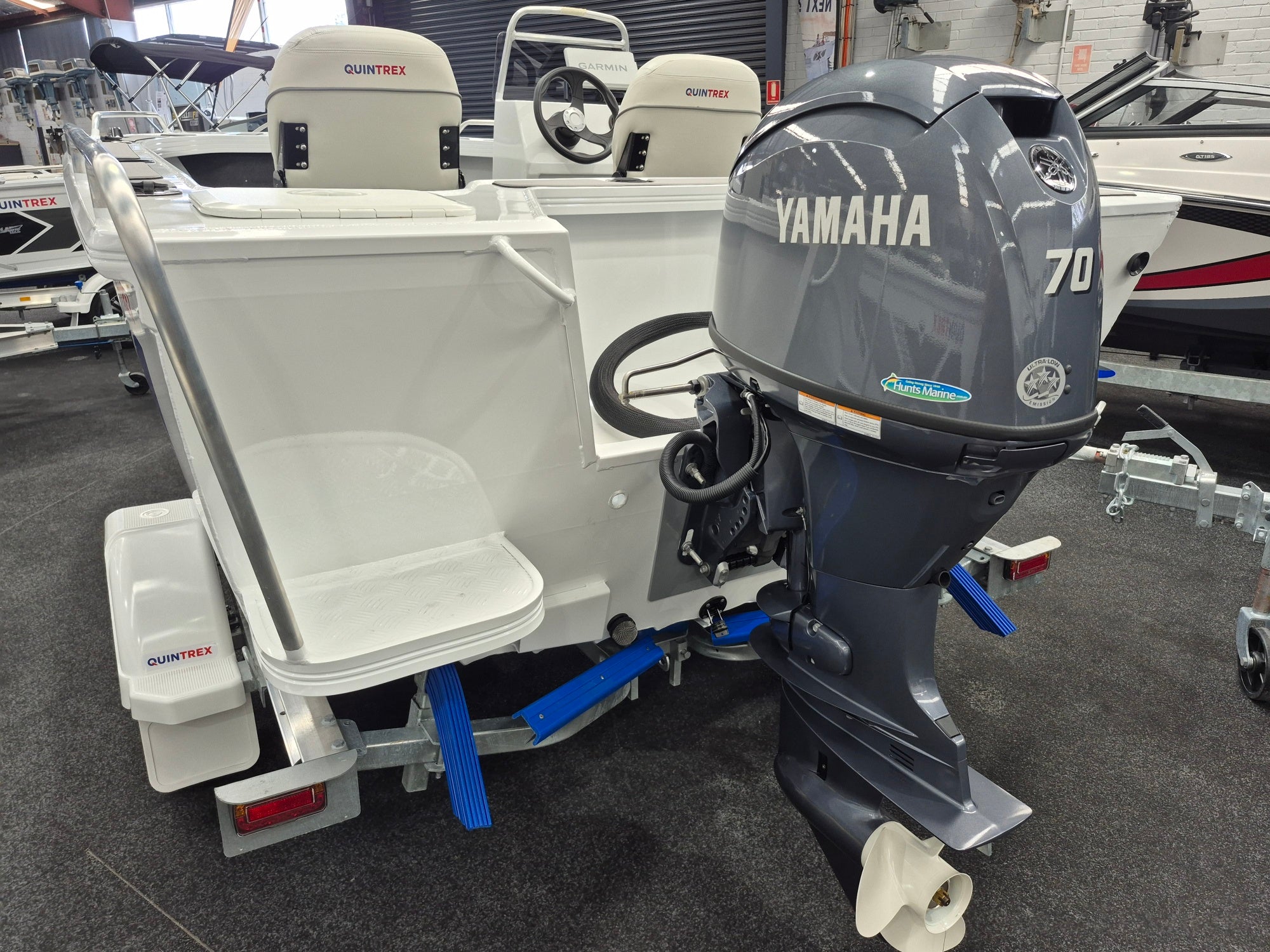 Quintrex 460 Renegade SC with 70hp Yamaha – Hunts Marine