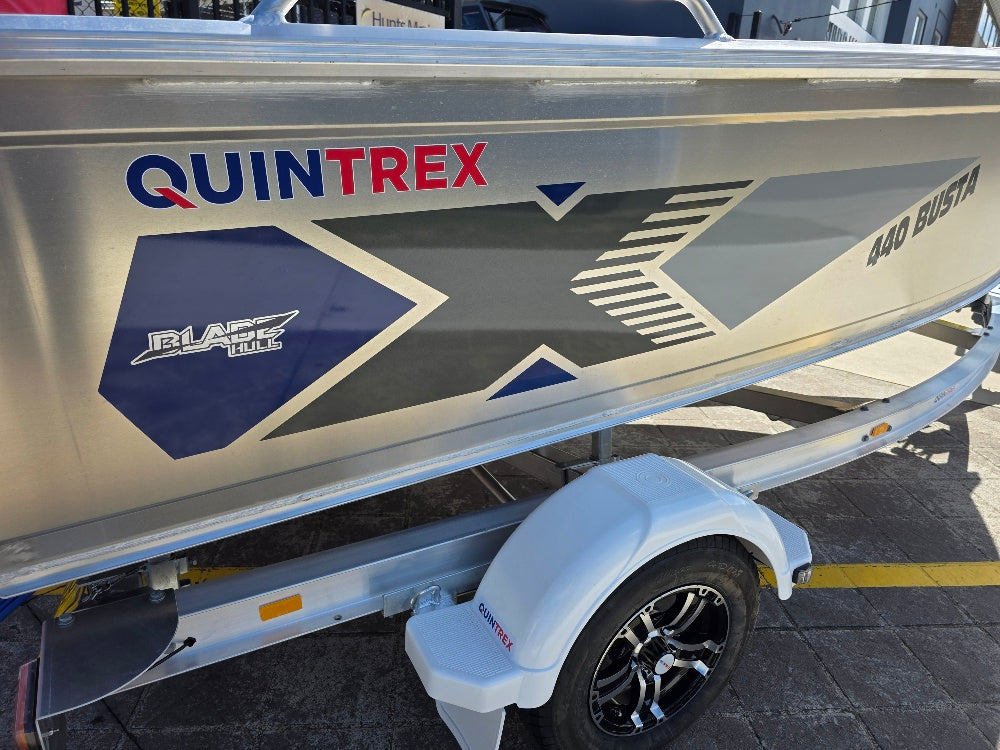 Quintrex 440 Busta with 50hp Yamaha – Hunts Marine