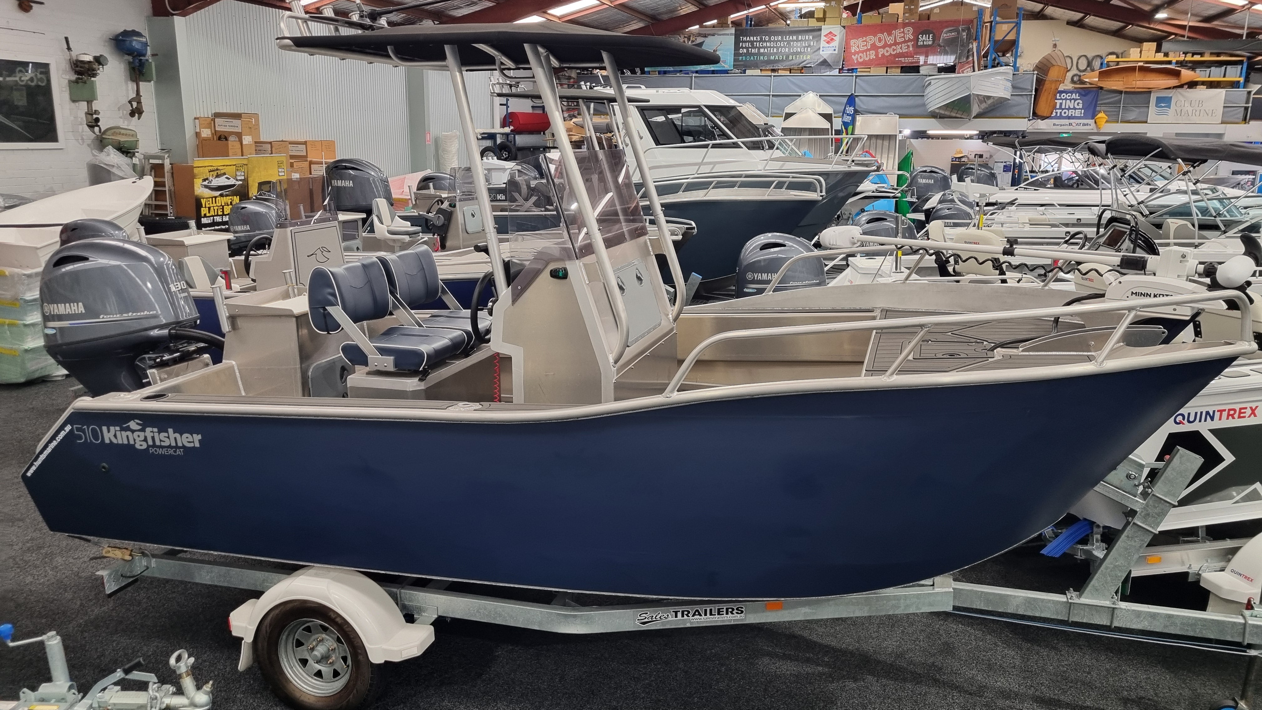 Kingfisher 510 Centre Console with 130hp Yamaha – Hunts Marine