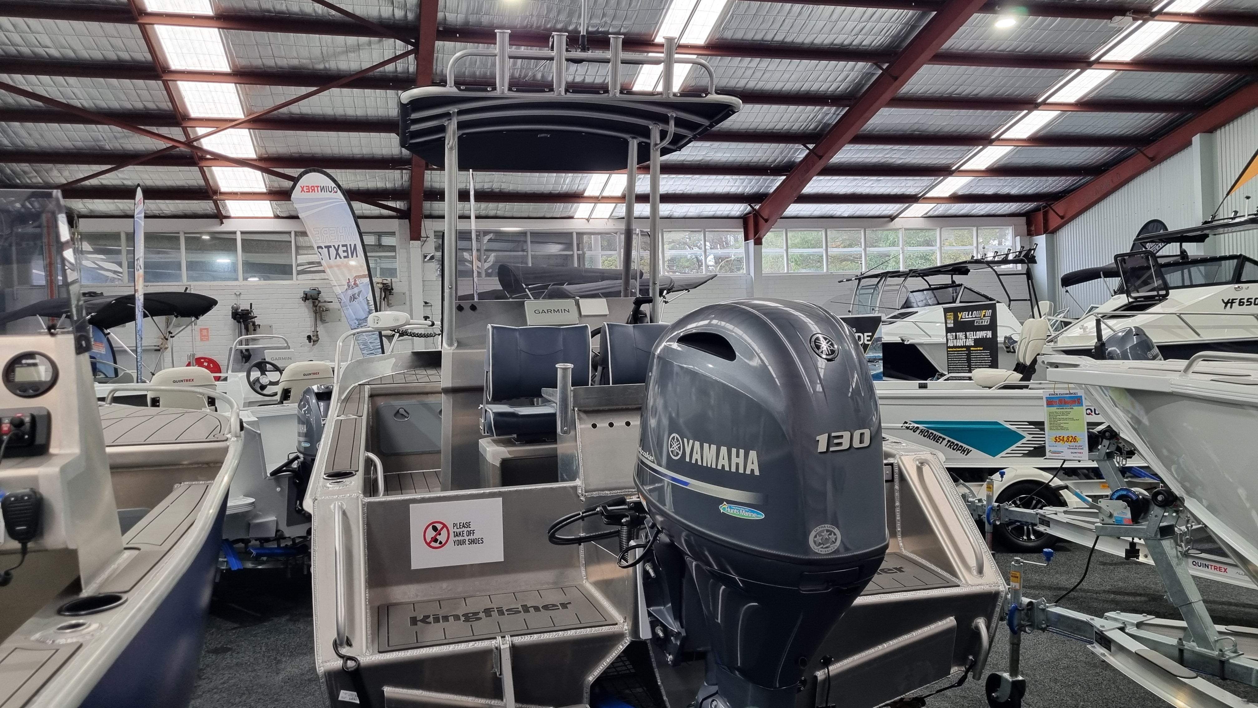 Kingfisher 510 Centre Console with 130hp Yamaha – Hunts Marine