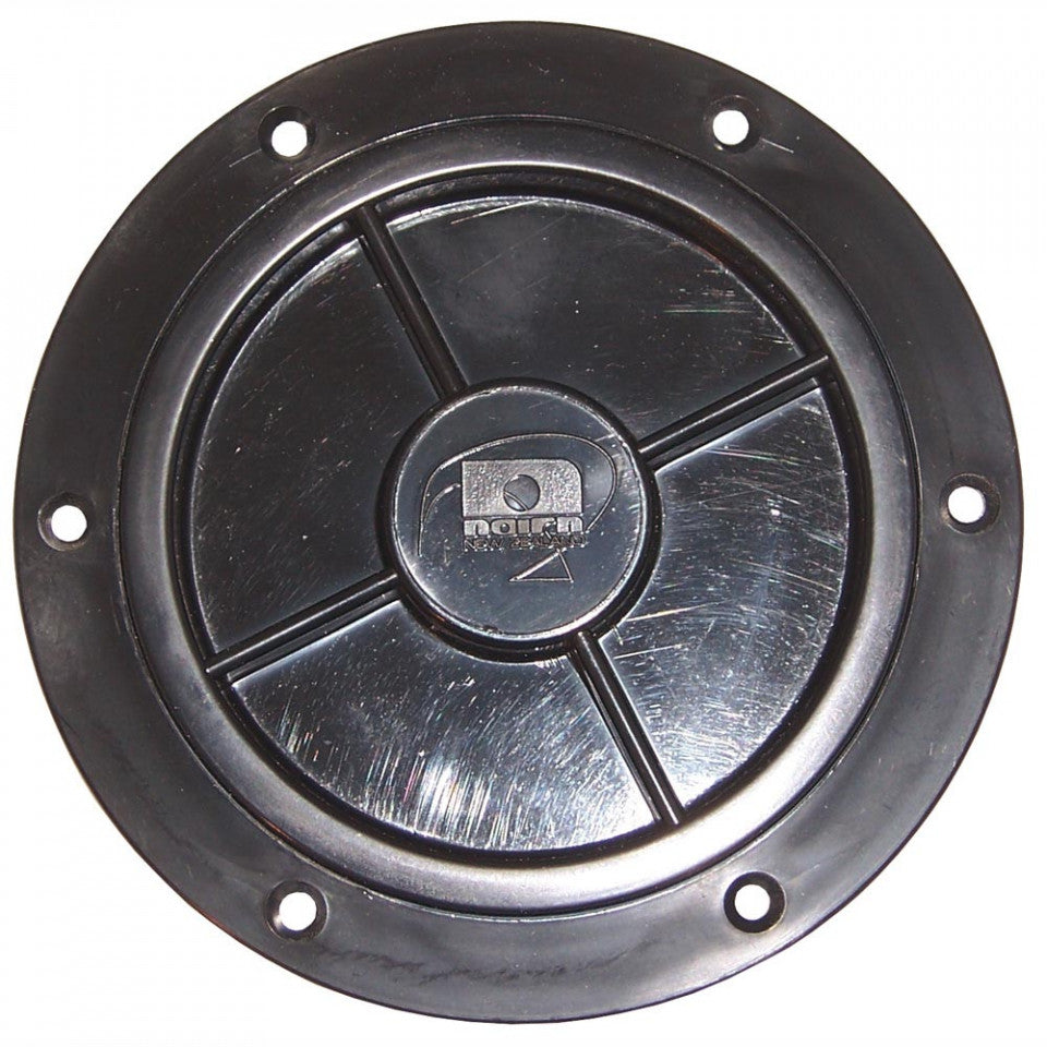 4 inch Inspection Port with Recessed Lid - Black – Hunts Marine